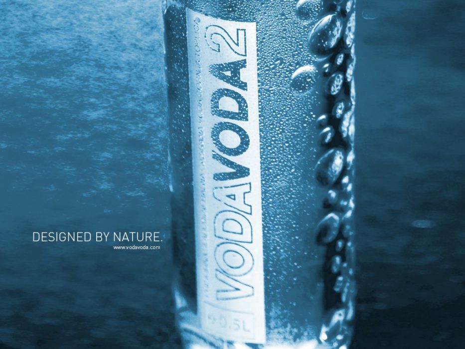 Agua Premiun VodaVoda, en el mercado español