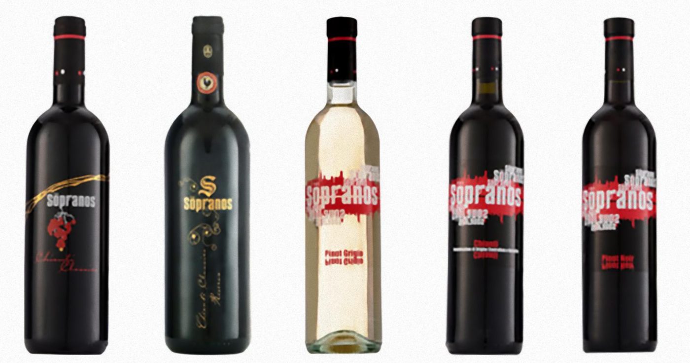 The Sopranos Wines, vinos mafiosos