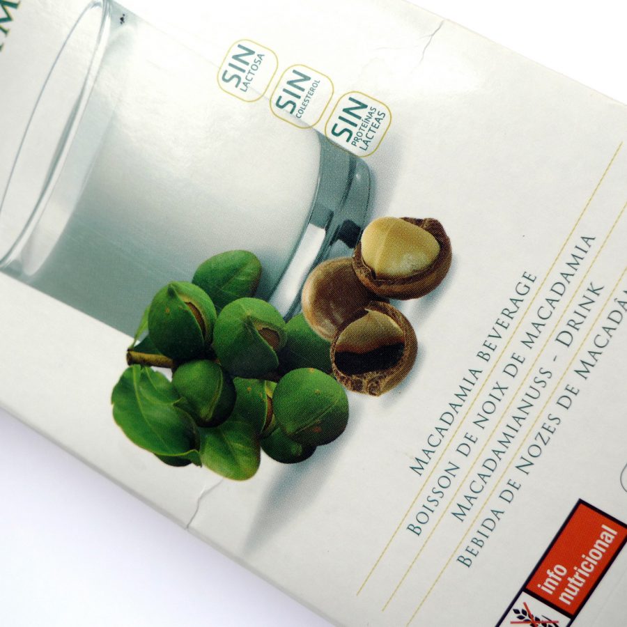Helado de nueces de macadamia casero, algo increíble