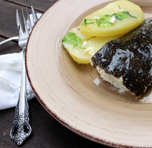 Rodaballo al horno, una receta excepcional de pescado