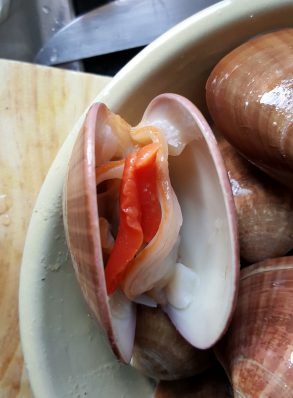 Almejas en salsa o a la malagueña, una delicia para nuestro paladar