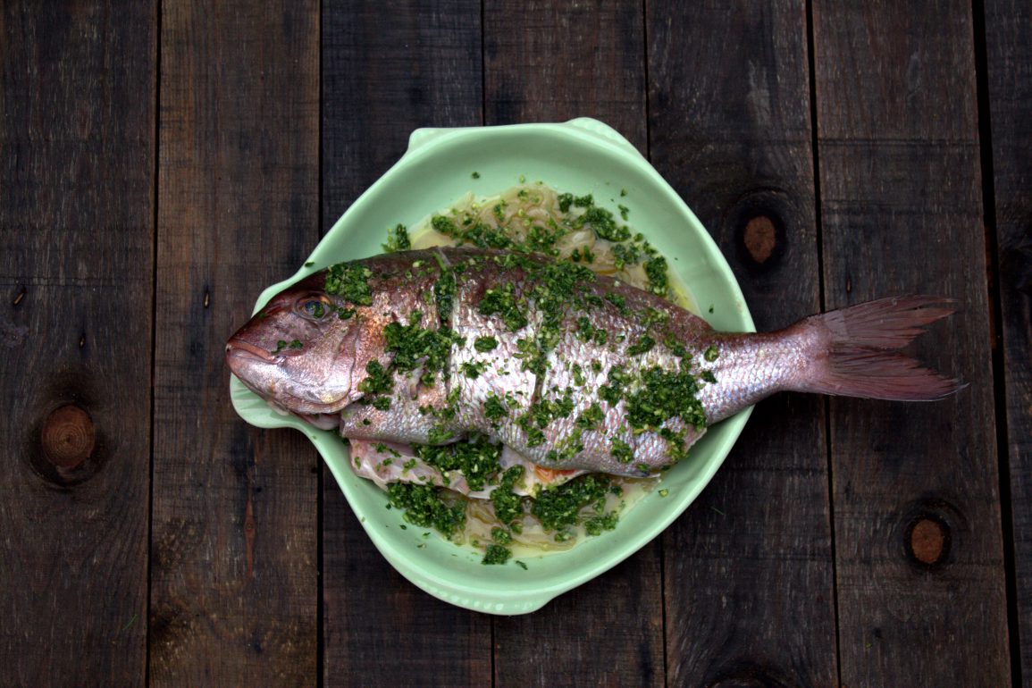 Pargo al horno, una suculenta receta de pescado