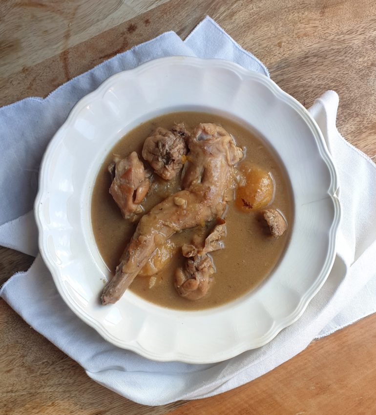 Conejo en salsa con orejones | El Aderezo | Blog de Cocina, Gastronomía ...